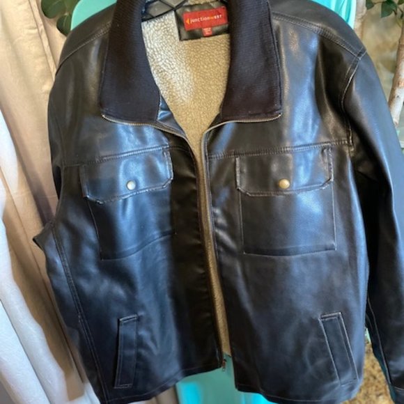 Junction West | Jackets & Coats | Mens Junction West Coat Xl Brown Faux ...